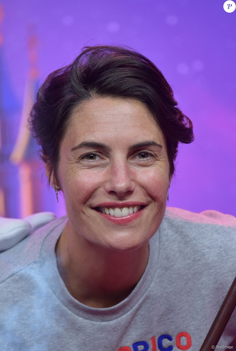 Alessandra Sublet - People au lancement du nouveau spectacle Mickey et ...