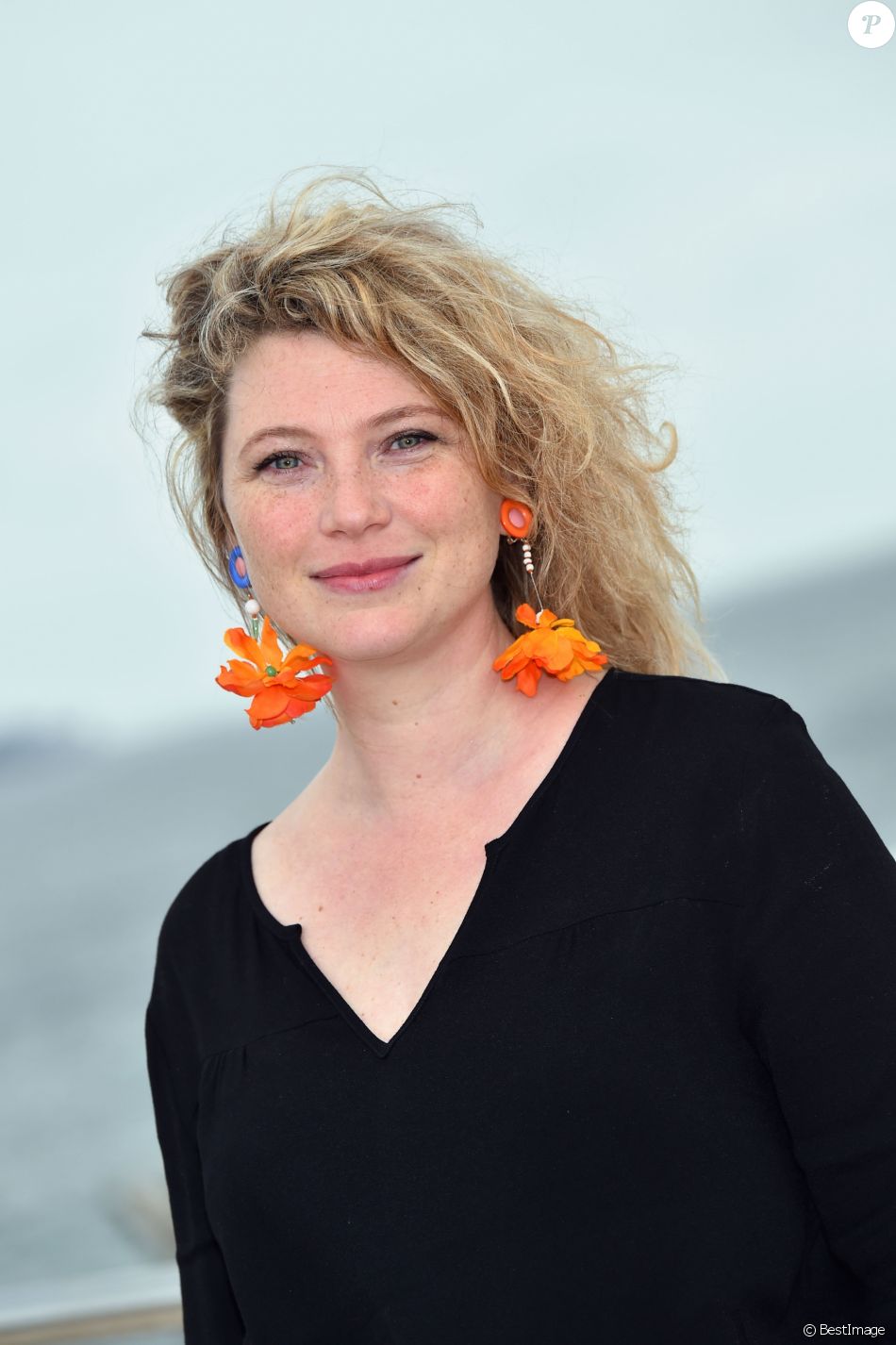 Cécile Bois, actrice française - Photocall au MIP TV 2016 afin de ...