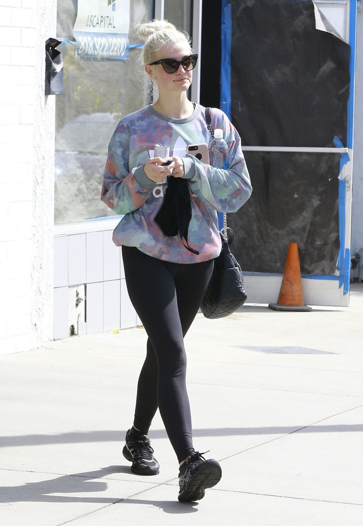Photo : Ashlee Simpson sort de sa séance de sport dans la matinée à ...