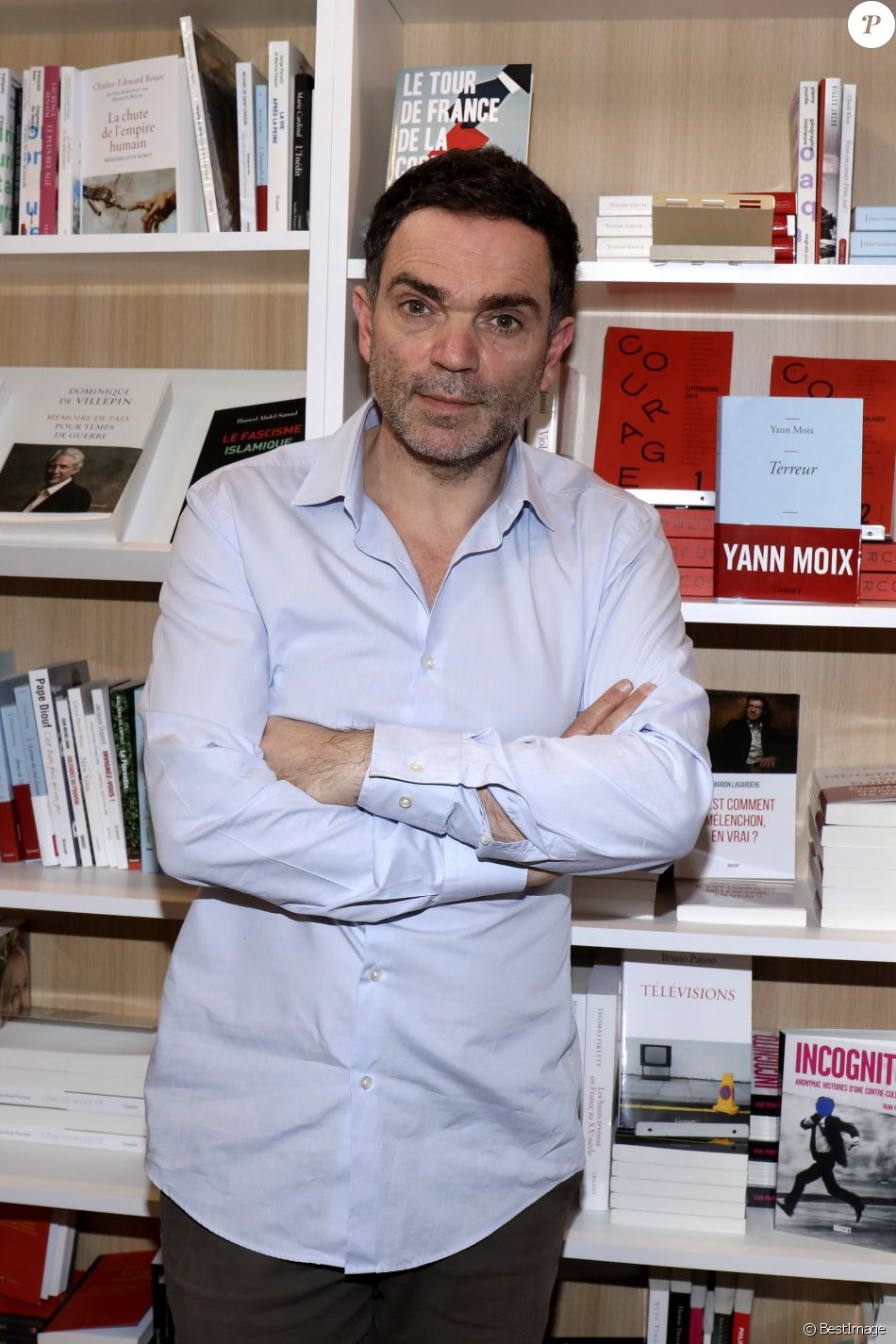Yann Moix lors de la 37ème édition du Salon du livre au parc des ...