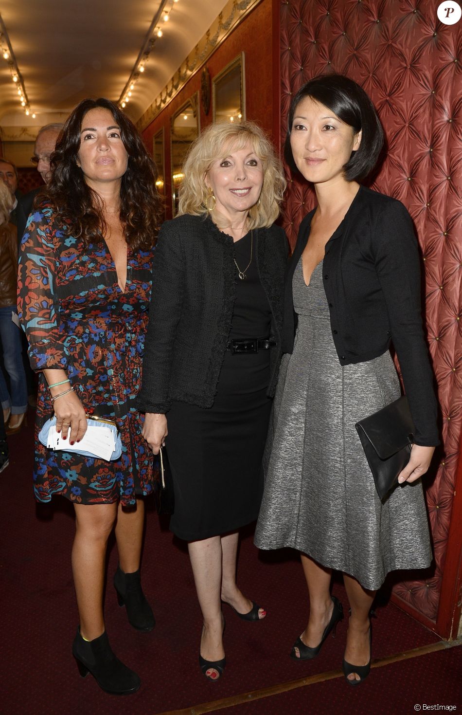 Elsa Wolinski, Maryse Wolinski et Fleur Pellerin - Générale de la pièce ...