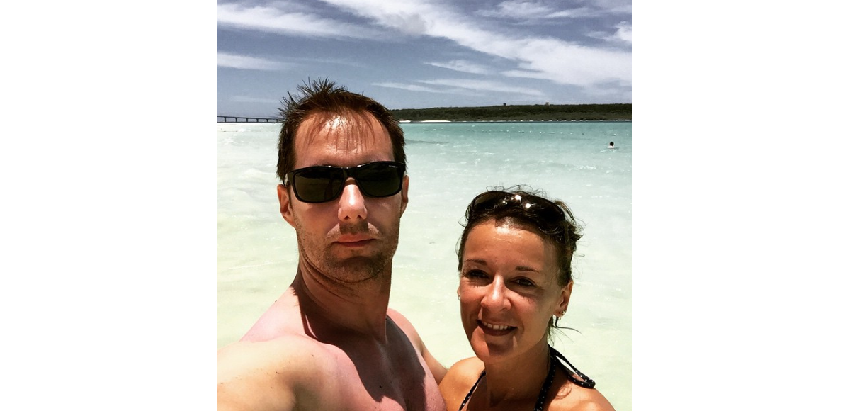 Photo : Anne Mottet et son chéri Thomas Pesquet - Photo publiée sur ...