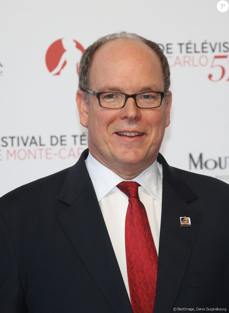 Le prince Albert II de Monaco lors de l'ouverture de la 57e édition du ...
