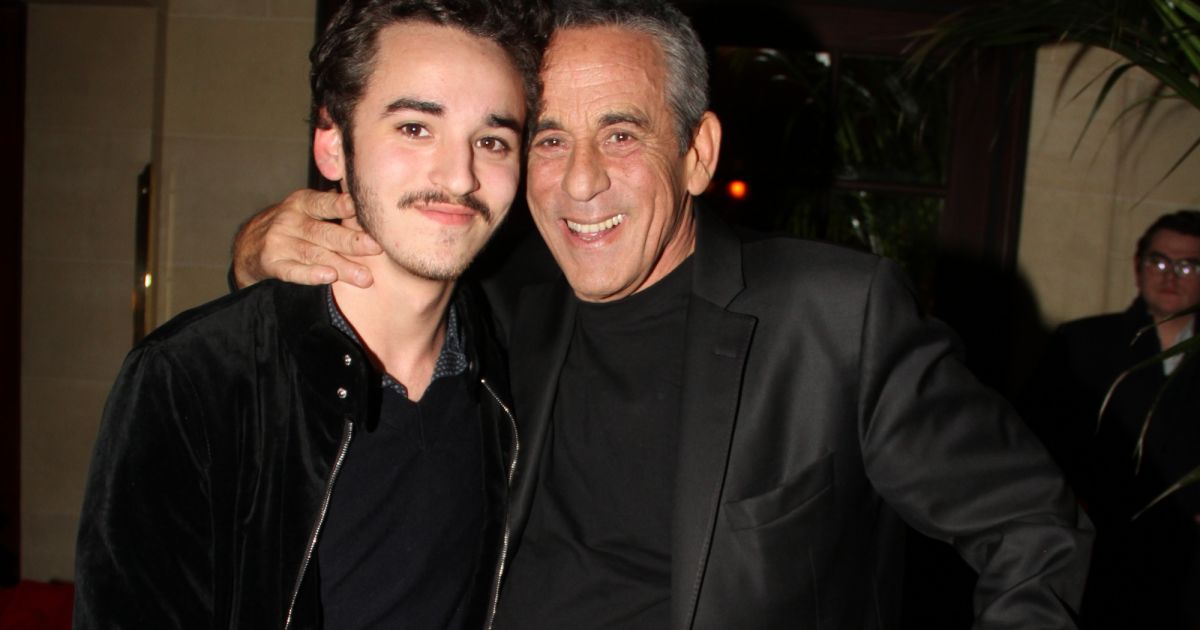 Thierry Ardisson et son fils Gaston Ardisson lors du cocktail de ...