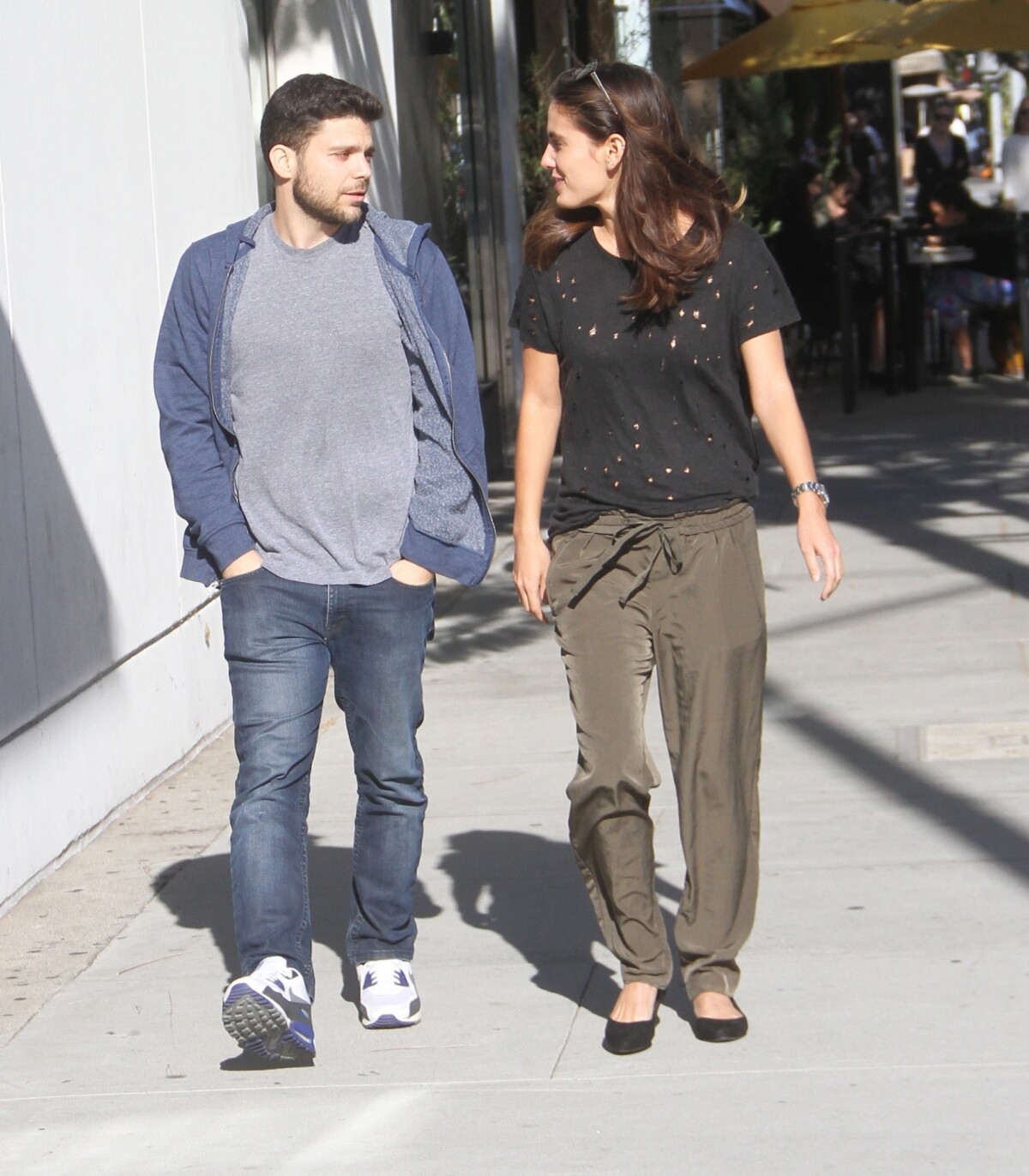 Photo : Jerry Ferrara et sa compagne Breanne Racano sont allés déjeuner ...