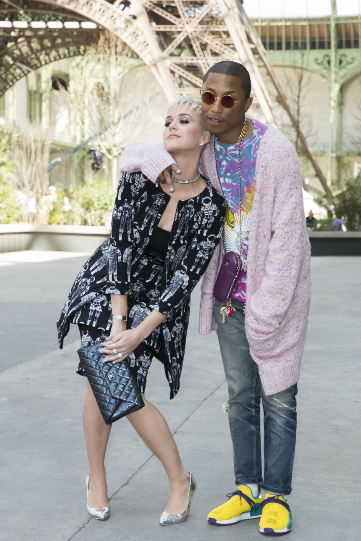Photo : Katy Perry et Pharrell Williams - Défilé de mode "Chanel ...