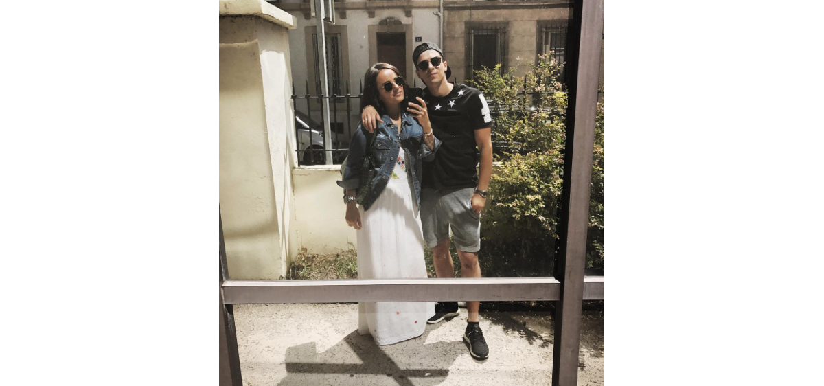 Photo : Alizée et Grégoire en Corse, juillet 2017. - Purepeople