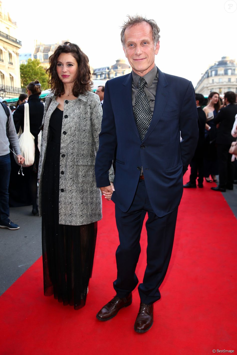 Pauline Cheviller et Charles Berling - Arrivée au gala d'ouverture de ...