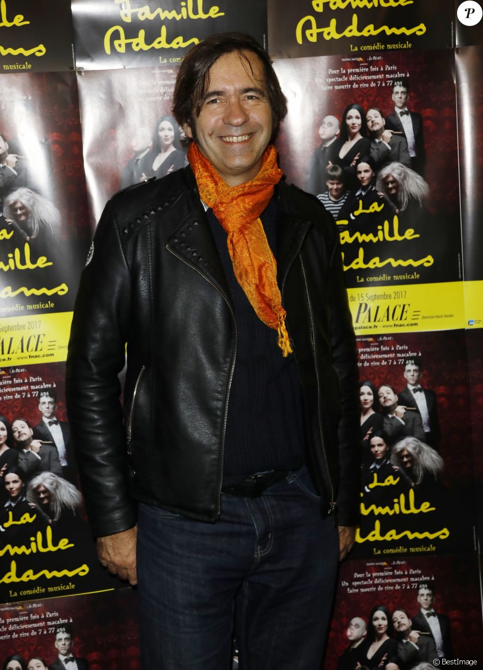 Thierry Samitier - Première de la comédie musicale La Famille Addams au ...