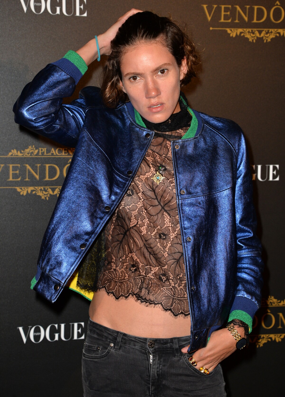Photo : Tamy Glauser - Vogue Paris présente l'inauguration privée de l ...