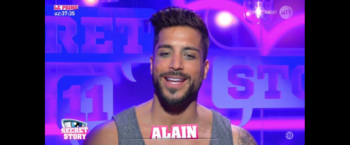Photo : Alain - "Secret Story 11", jeudi 12 octobre 2017, NT1 - Purepeople