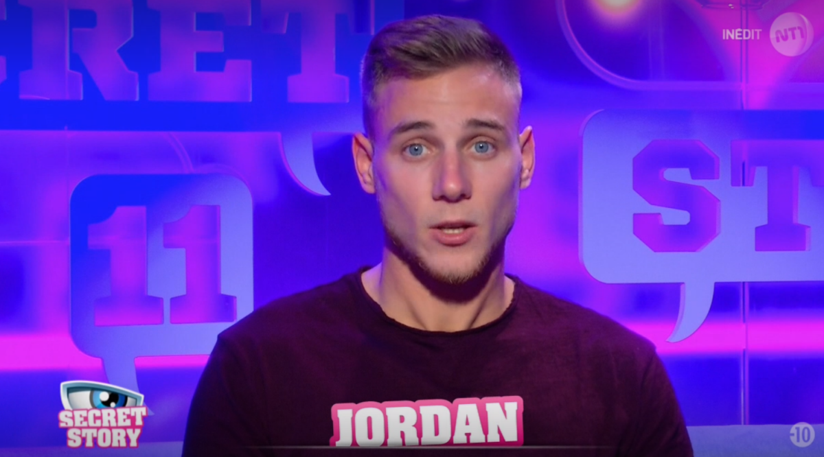 Photo : Jordan lors de la quotidienne de "Secret Story 11" (NT1), lundi ...