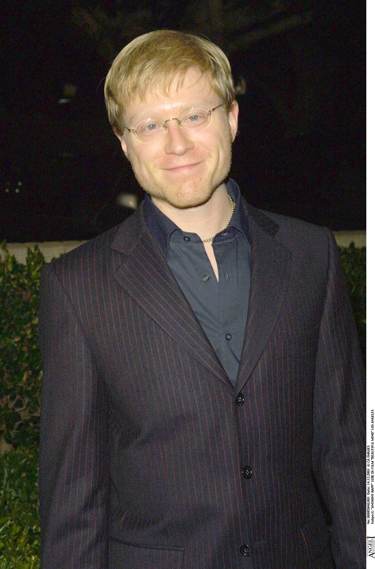 Photo : Anthony Rapp à Los Angeles en 2001. - Purepeople