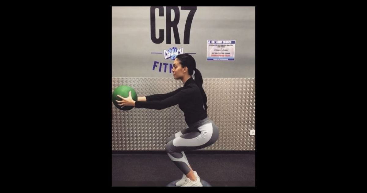 Georgina Rodriguez se remet au sport dans une salle CR7 Fitness ...