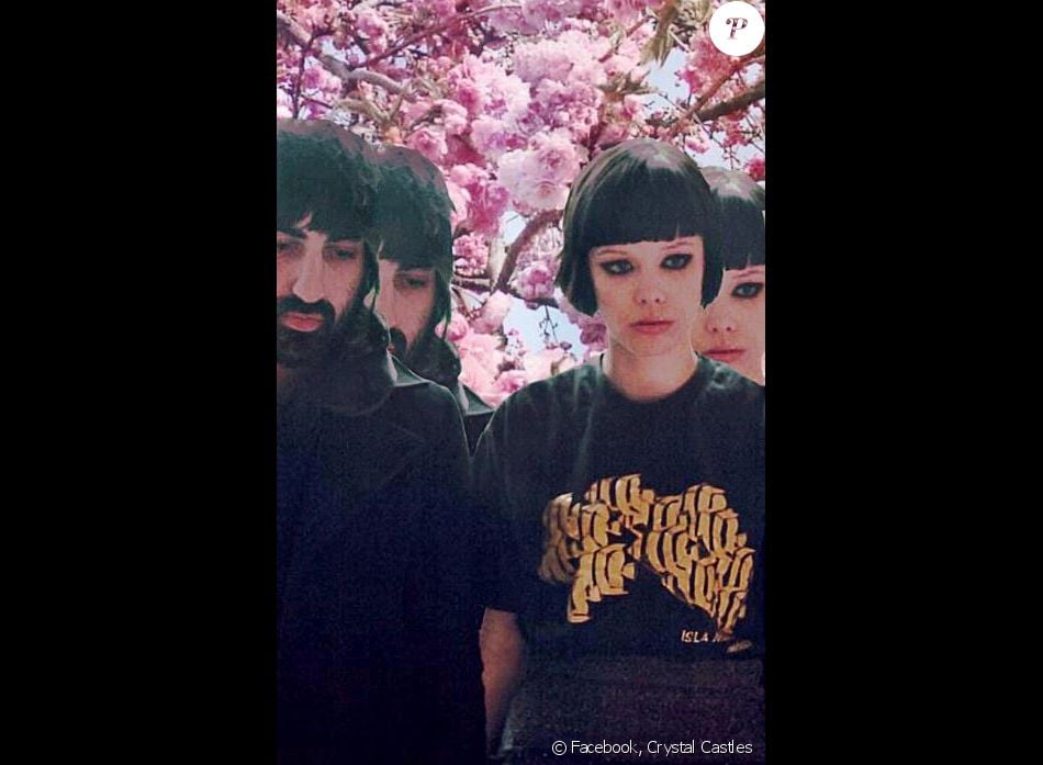 Le groupe Crystal Castles composé d'Alice Glass et Ethan Kath. - Purepeople