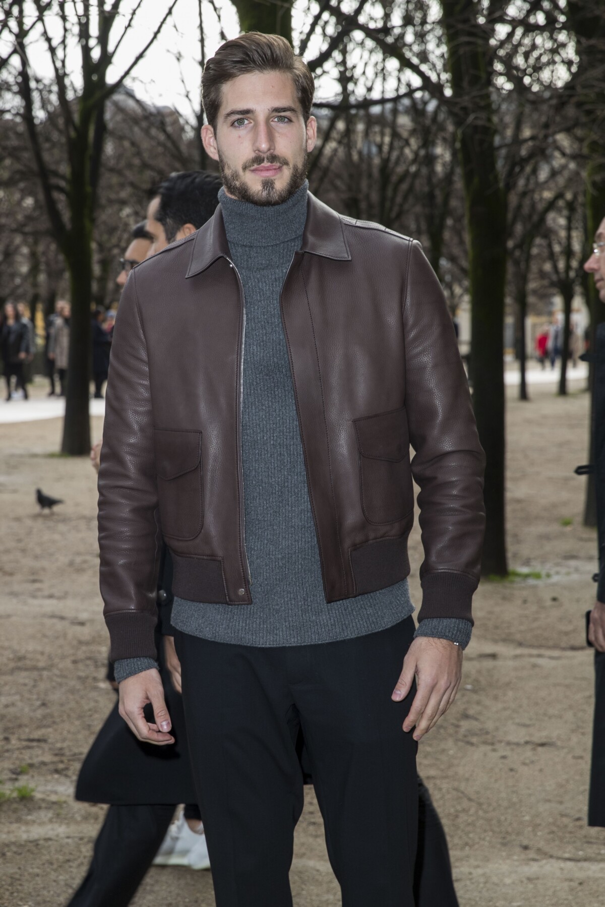 Photo : Kevin Trapp au défilé de mode Louis Vuitton homme automne-hiver ...