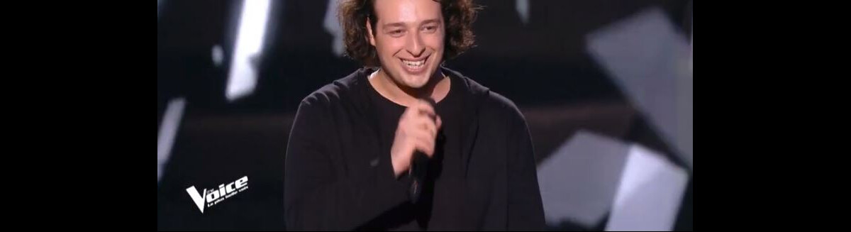 Photo : Angelo lors des auditions à l'aveugle de "The Voice 7" (TF1 ...