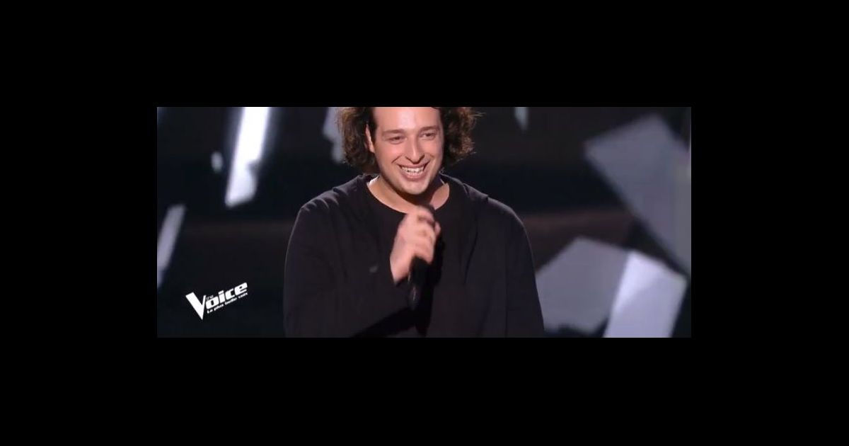 Angelo lors des auditions à l'aveugle de The Voice 7 (TF1), samedi 24 ...