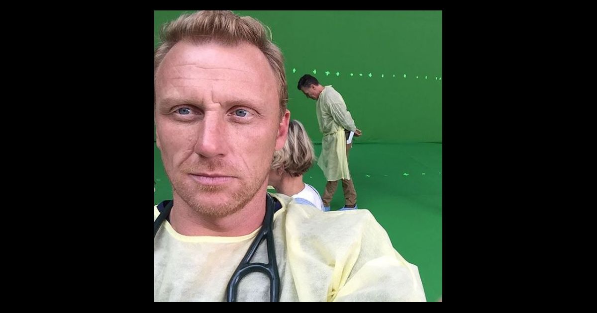 Kevin McKidd, alias le Docteur Owen Hunt, sur le tournage de Grey's ...