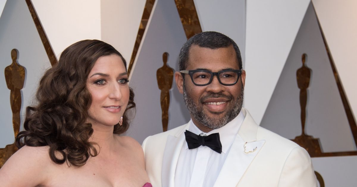 Chelsea Peretti et son mari Jordan Peele - Arrivées - 90ème cérémonie ...