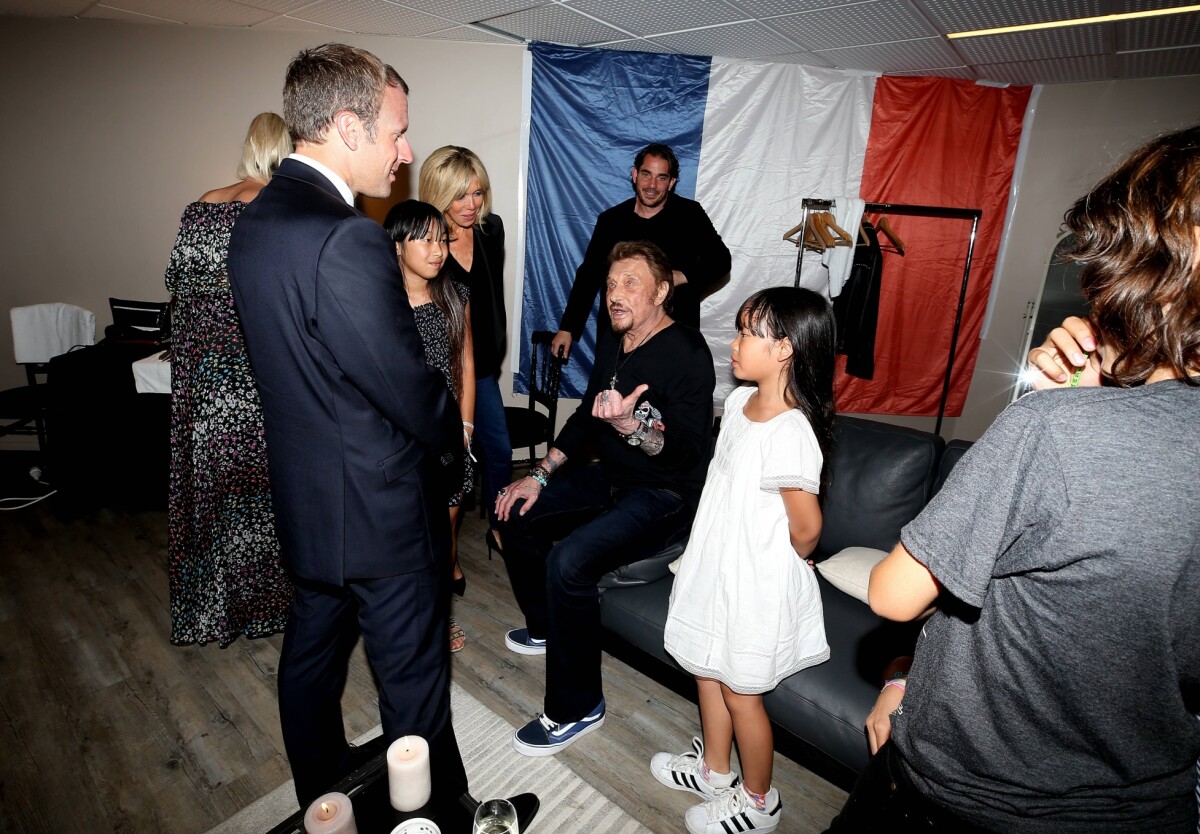 Photo : Exclusif - Sébastien Farran, Johnny et Laeticia Hallyday avec ...