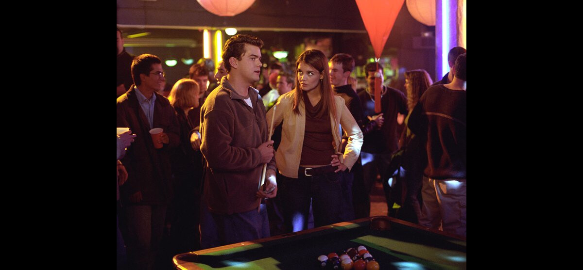 Photo : Dawson : Joshua Jackson, Katie Holmes - Ode (Purepeople)