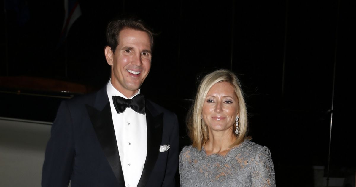 Le prince Pavlos de Grèce et la princesse Marie-Chantal à la soirée des ...