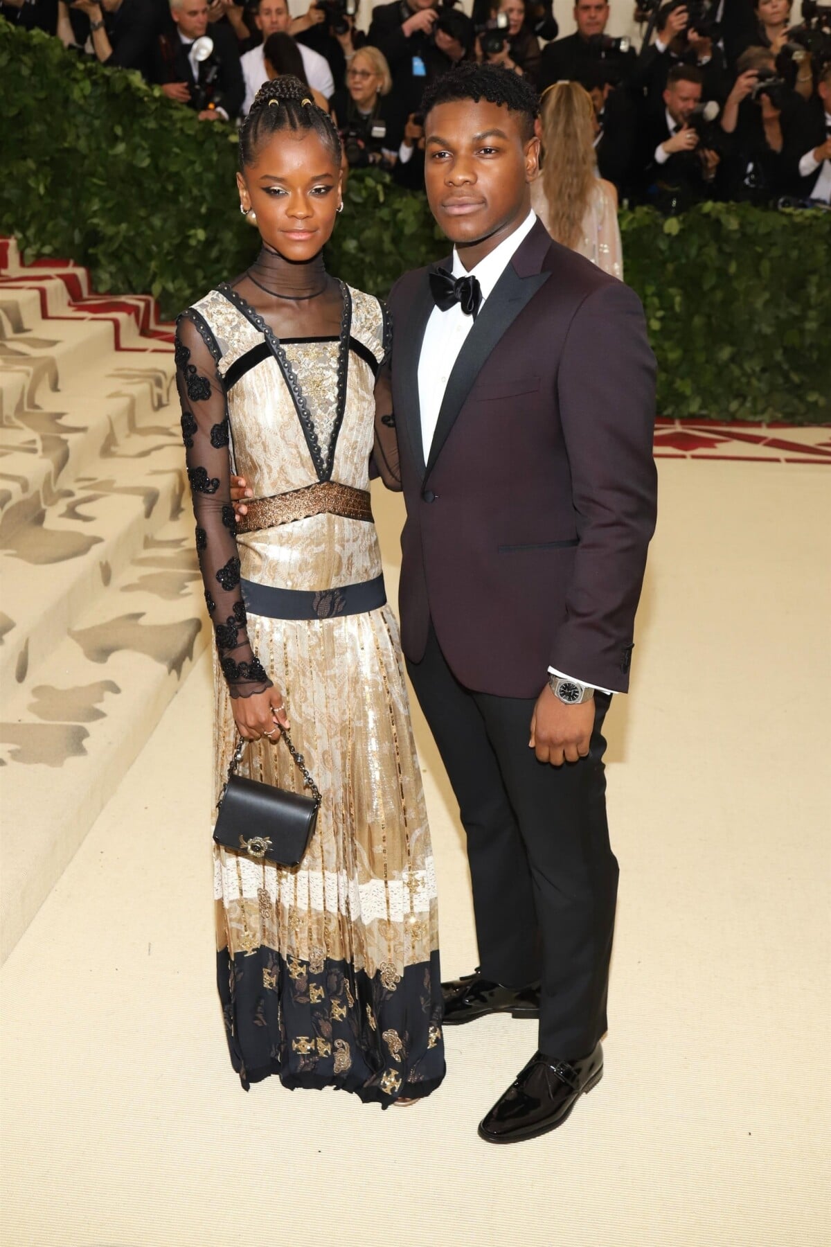 Photo : John Boyega et Letitia Wright - Les célébrités arrivent à l ...
