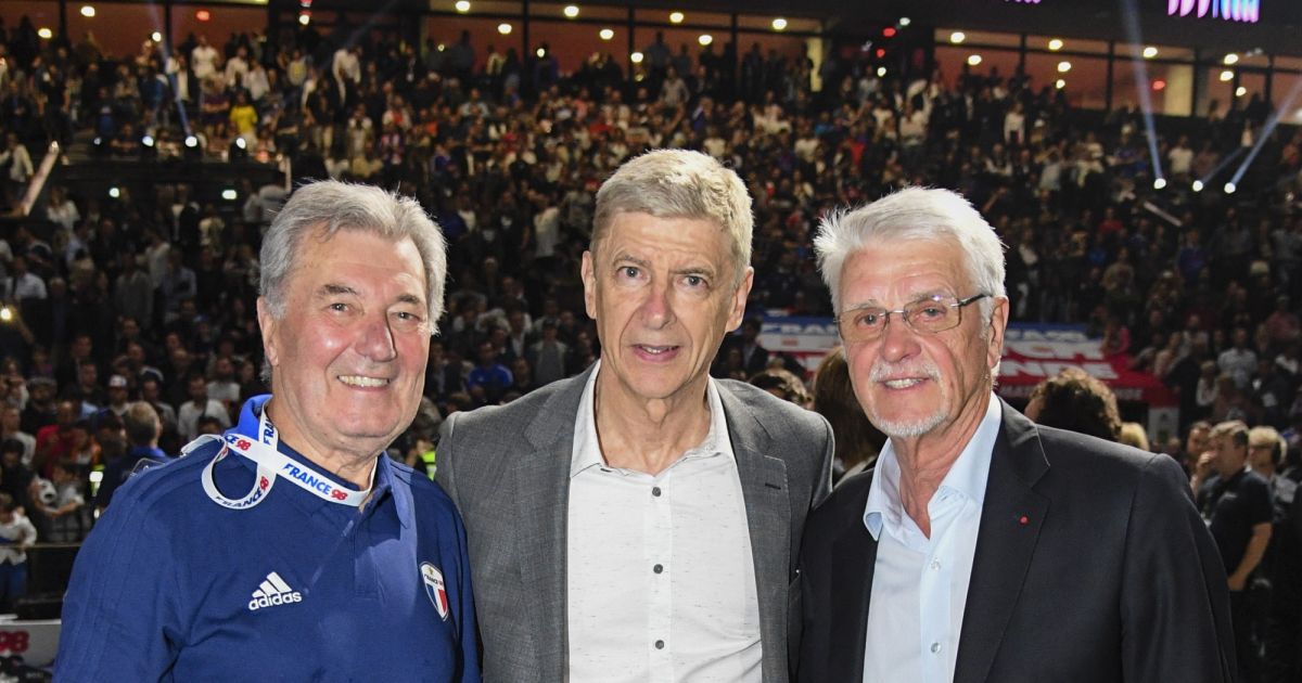 Roger Lemerre, Arsène Wenger et Aimé Jacquet - Les Bleus de France98 se ...