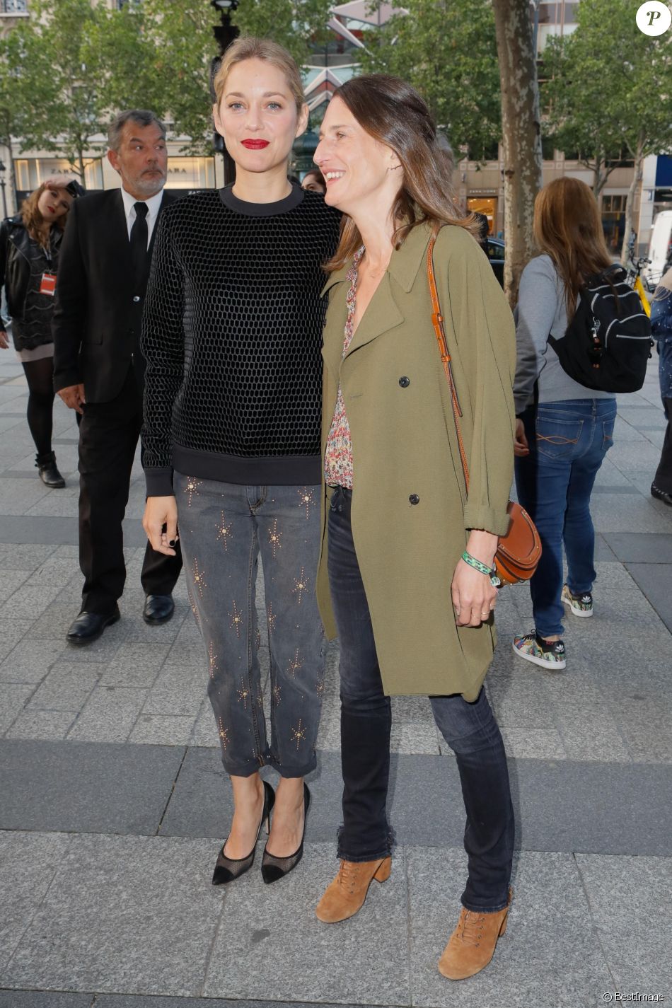 Marion Cotillard, Camille Cottin - Soirée d'ouverture de la 7ème édition du Champs-Elysées Film ...