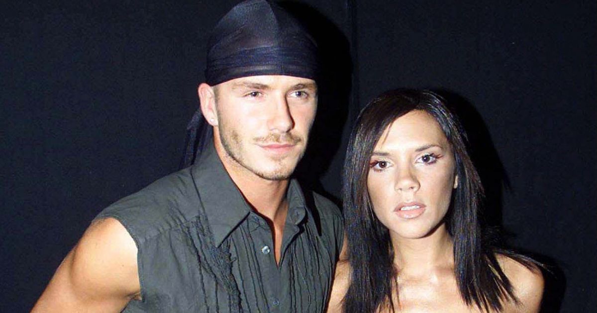 David et Victoria Beckham le 17 octobre 2001. - Purepeople