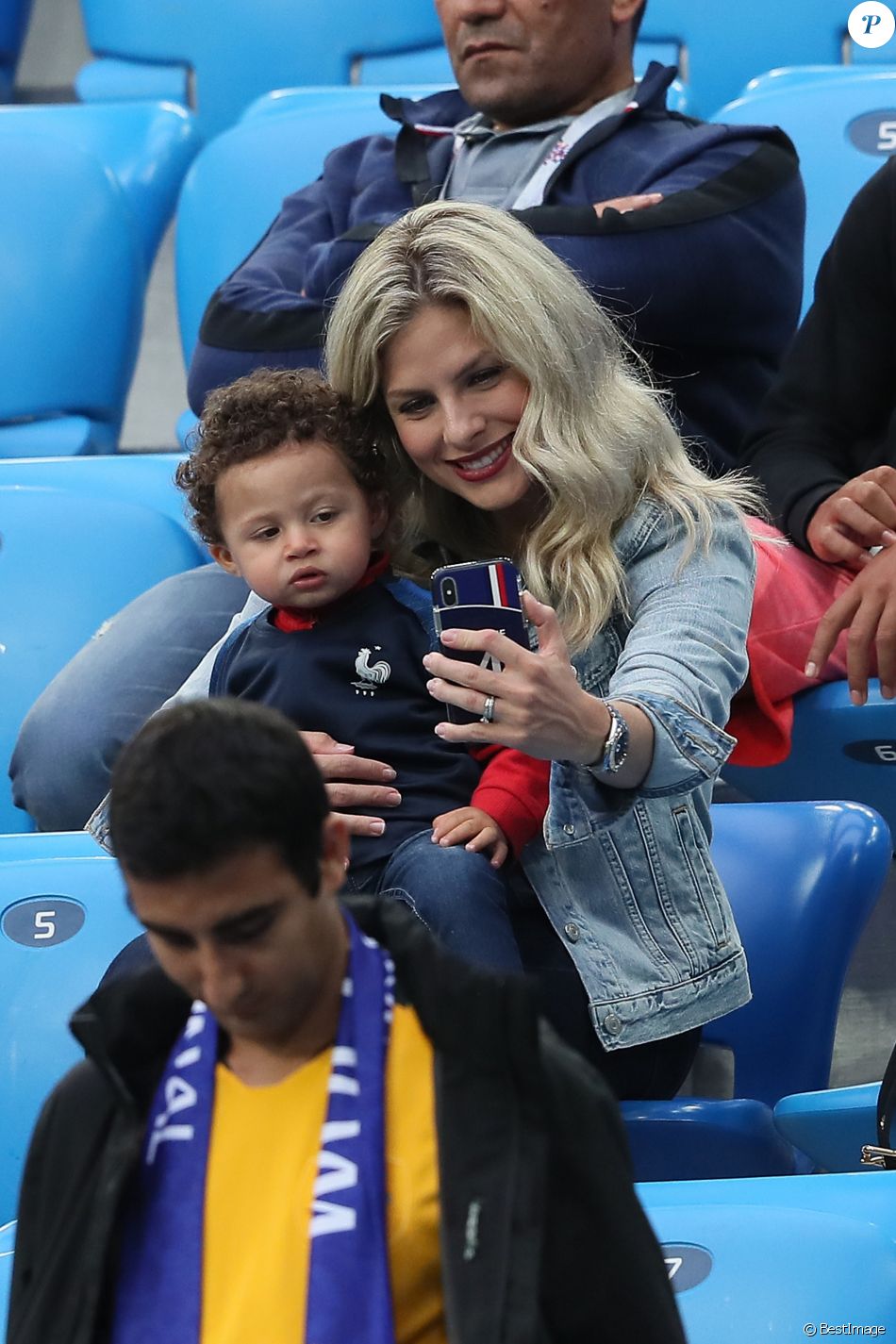 Camille Tytgat (femme de R.Varane) et son fils Ruben - Célébrités dans ...
