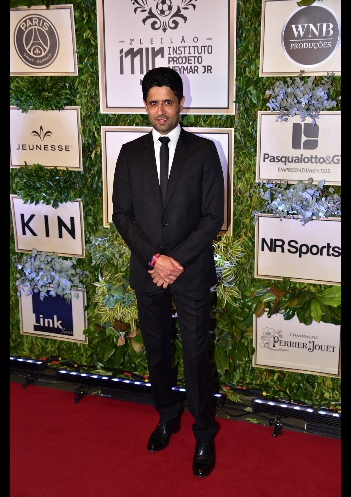 Photo : Nasser Al-Khelaïfi (président du PSG) au dîner Neymar Jr ...