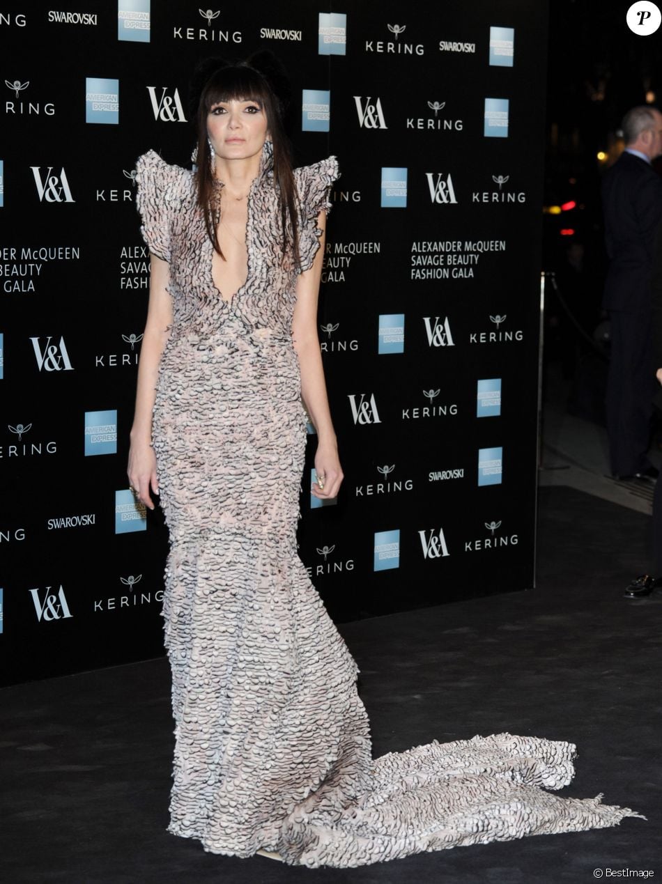 Annabelle Neilson - Vernissage de l'exposition Alexander McQueen ...