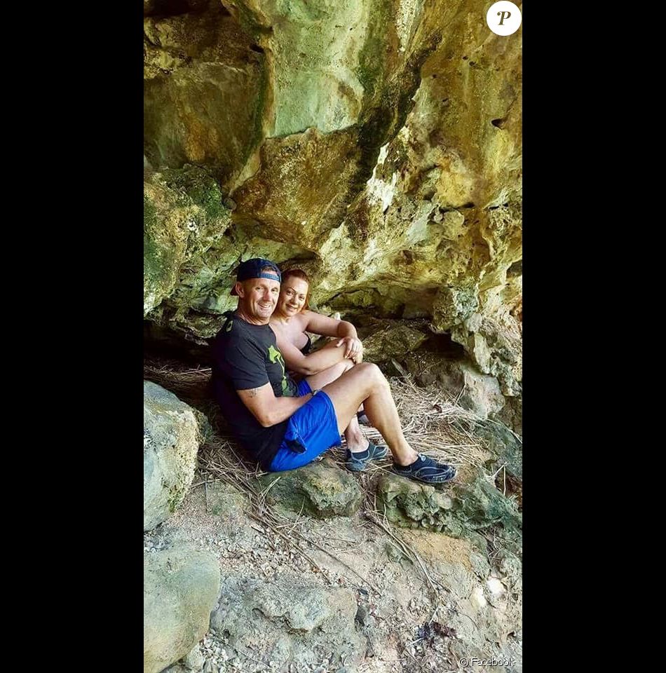 Pascal et sa femme Christina en vacances en Thailande. Avril 2017 ...