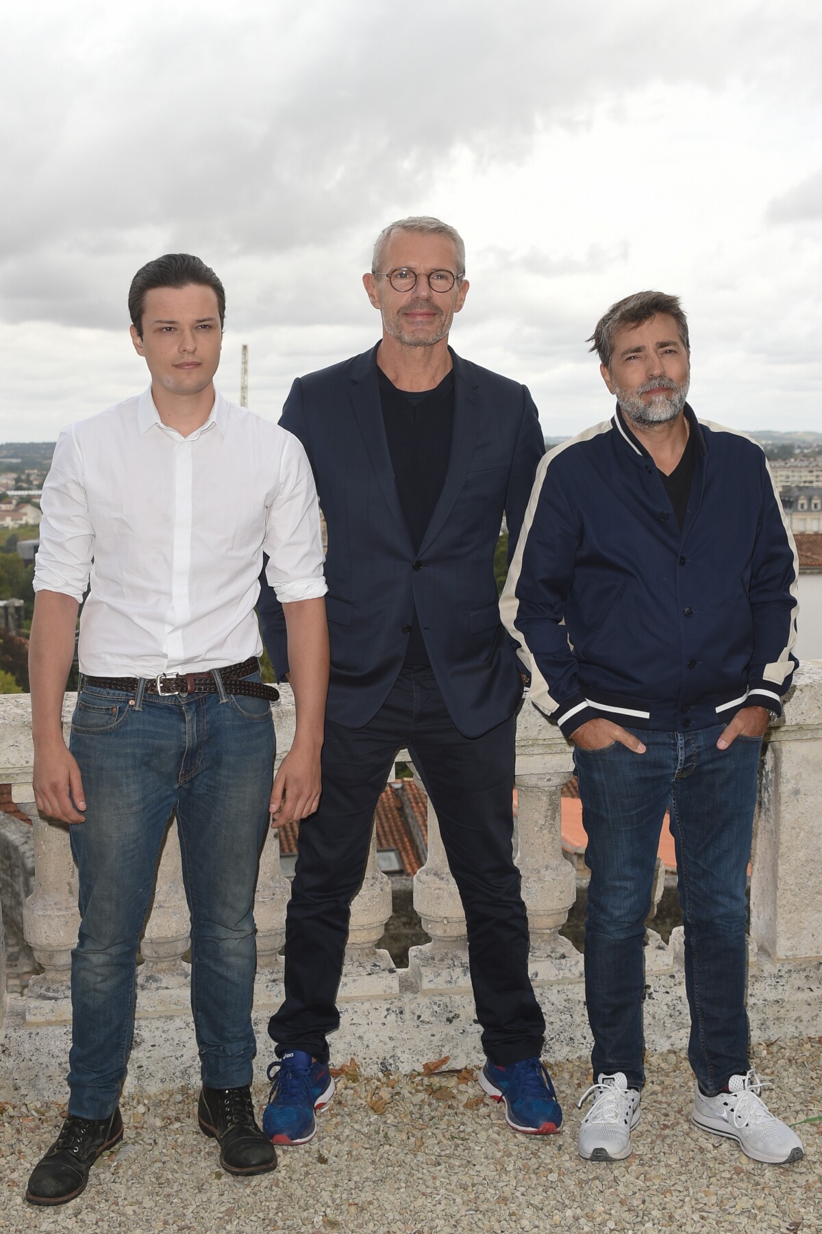 Photo : Jules Benchetrit, Lambert Wilson et Ludovic Bernard ...