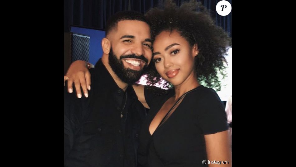 Drake et Bella Harris. Août 2018. - Purepeople