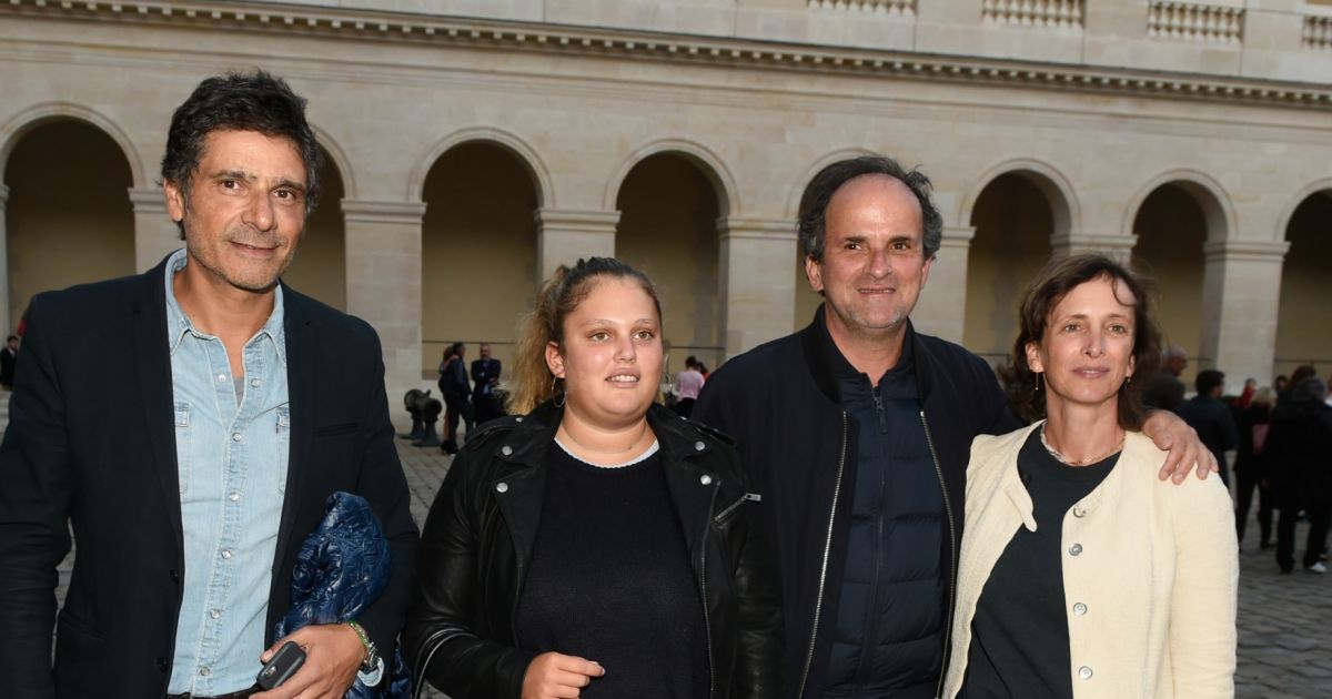 Pascal Elbé, guest, Lionel Abelanski et sa femme Nathalie ...