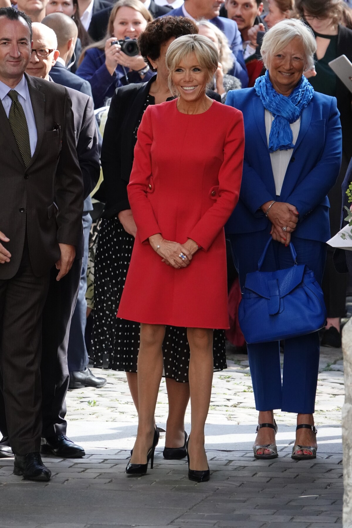 Photo : La première dame Brigitte Macron, Frédérique Vidal, ministre de ...