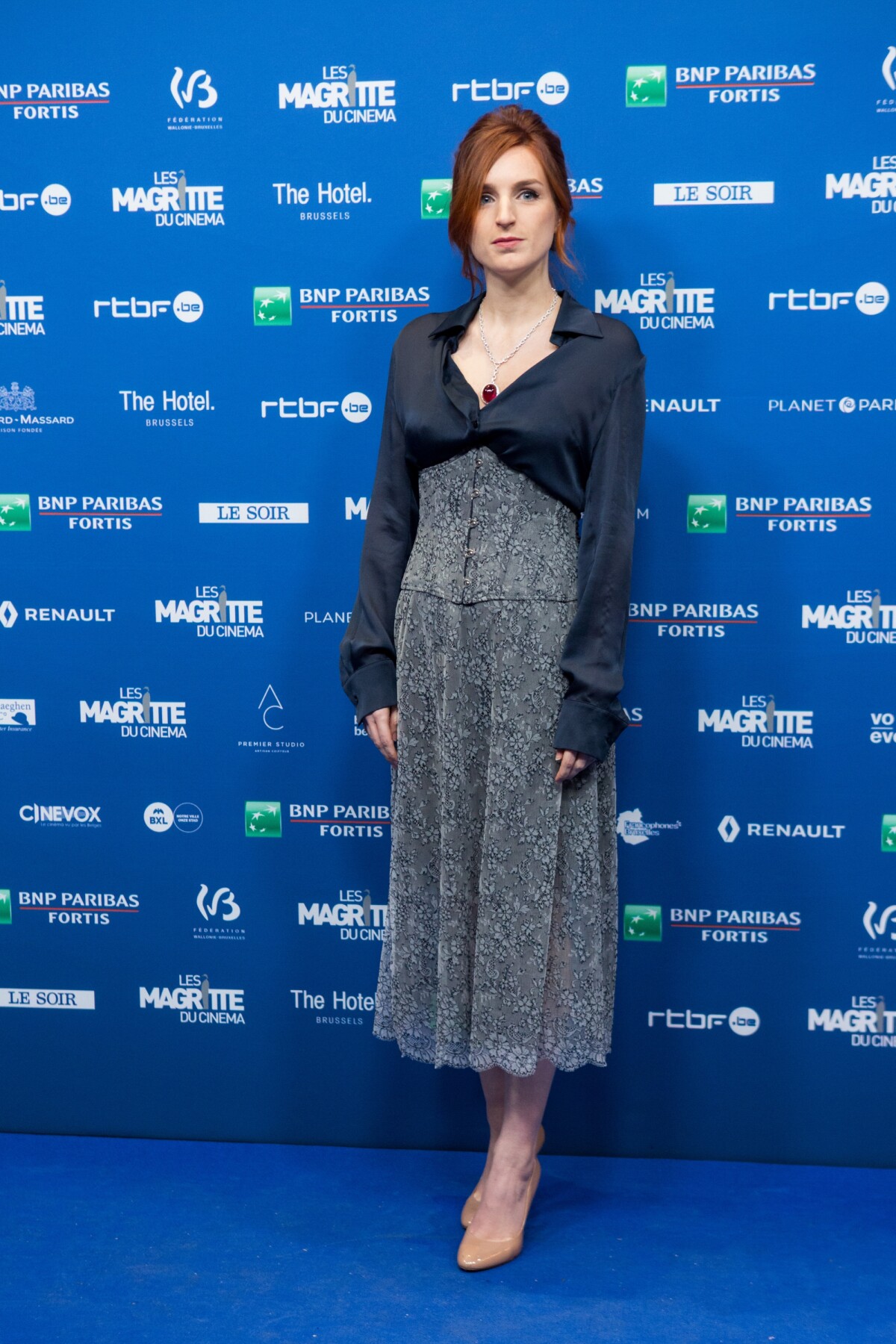 Photo : Alison Wheeler lors de la 8ème Cérémonie des Magritte du Cinéma ...