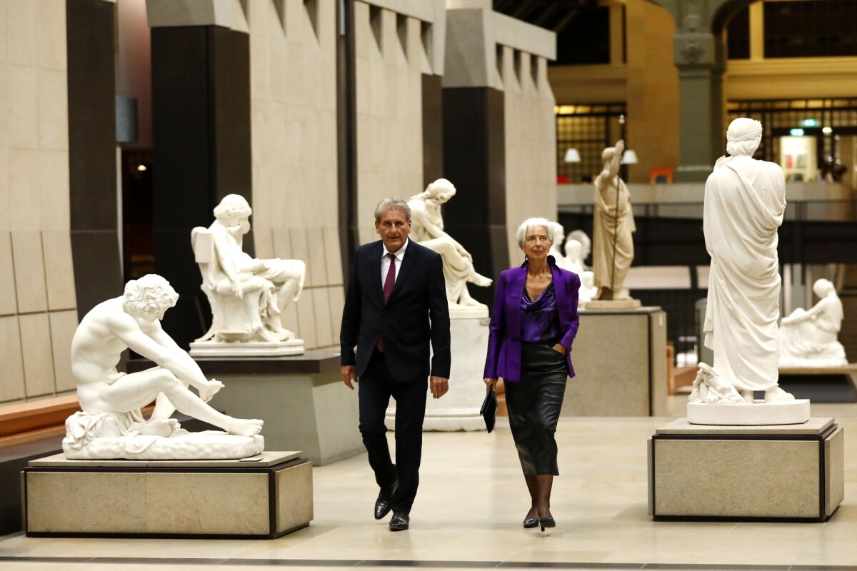 Photo : La directrice générale du Fonds monétaire international (FMI ...