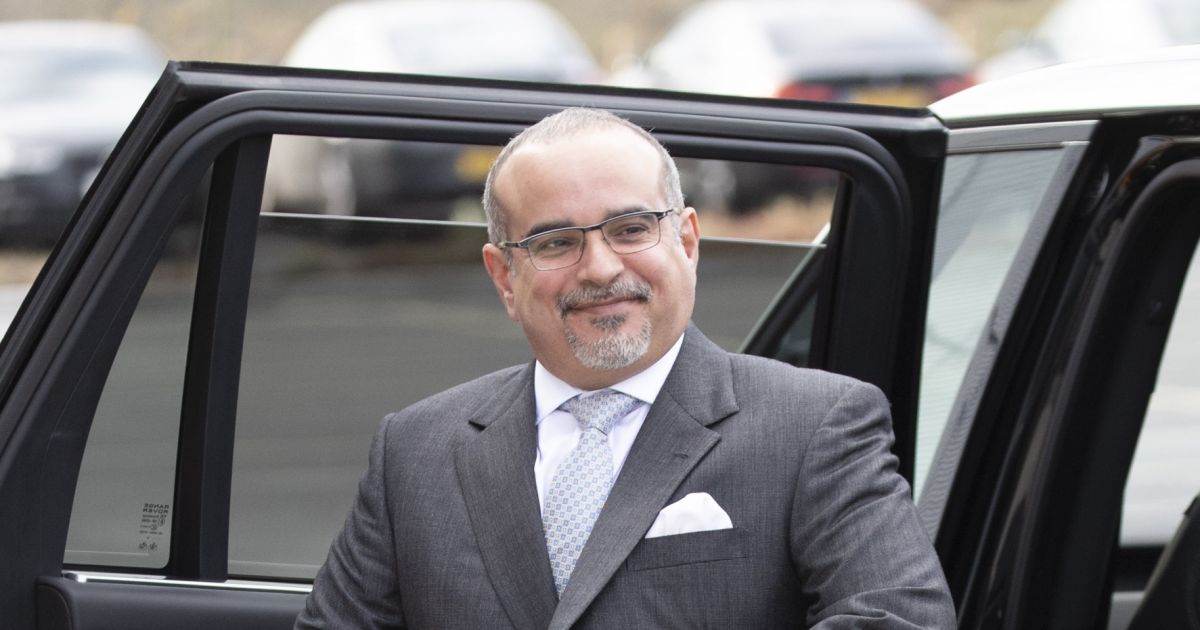 Le prince héritier de Brunei Al-Muhtadee Billah lors de l'inauguration ...
