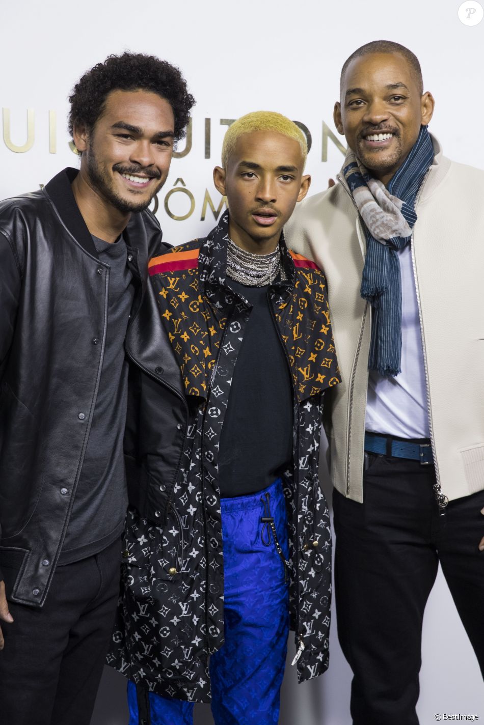 Will Smith et ses fils Jaden et Trey Smith - Soirée d'ouverture de la ...