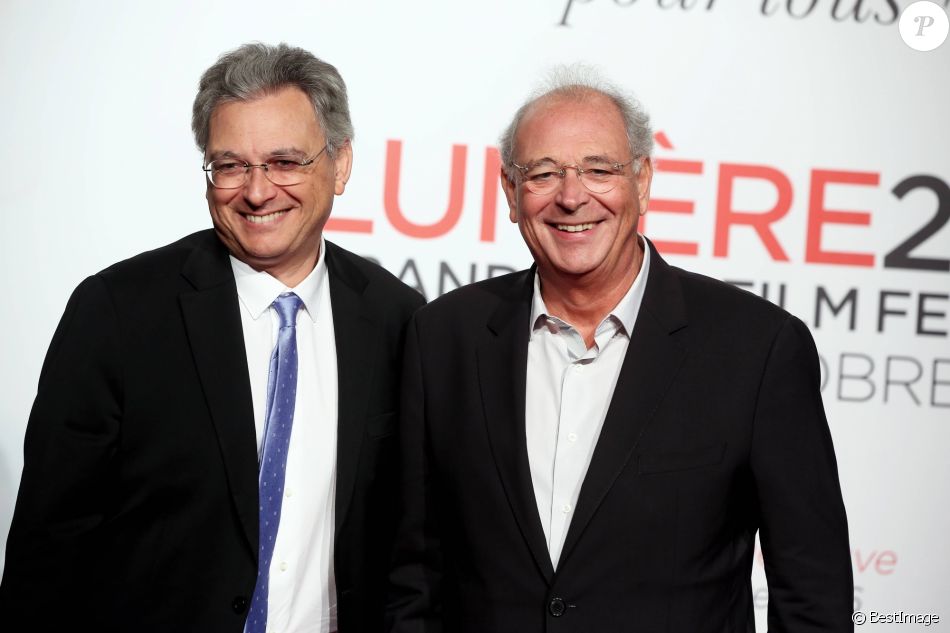 Samuel Hadida et Victor Hadida au photocall de la cérémonie d'ouverture ...