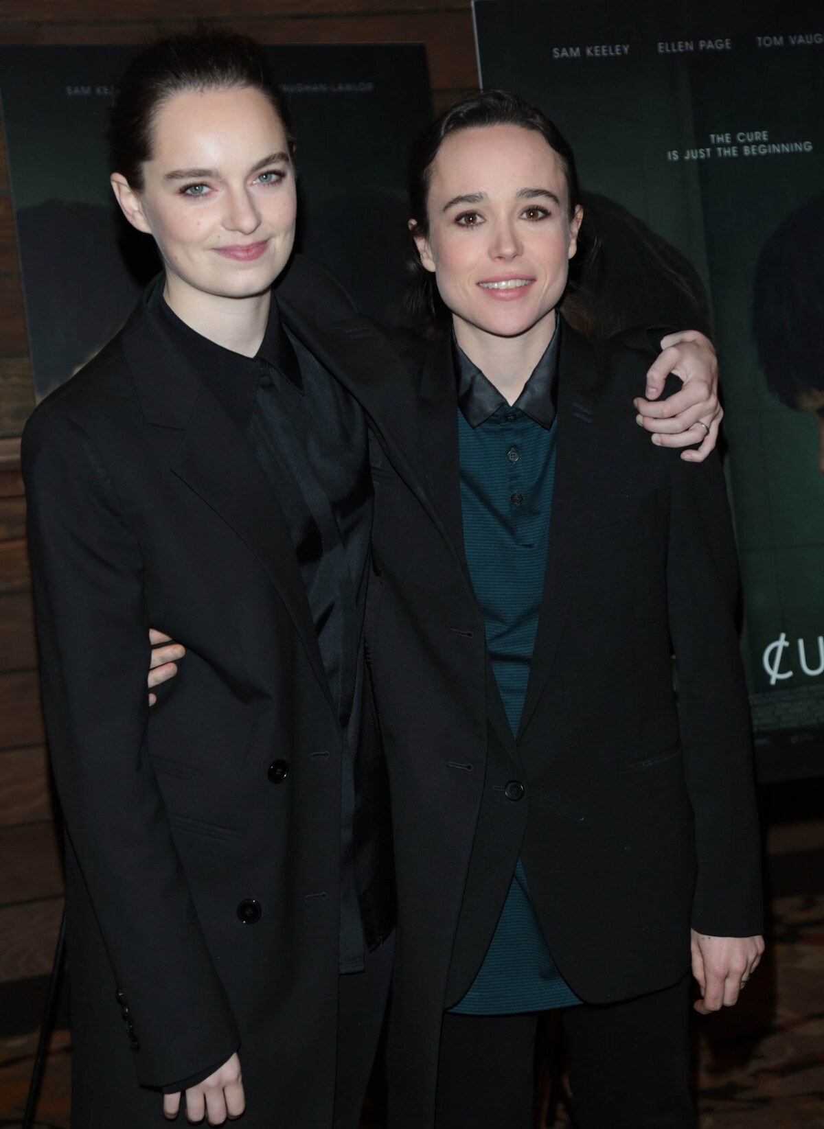 Photo : Emma Portner et sa femme Ellen Page - Première du film "The ...