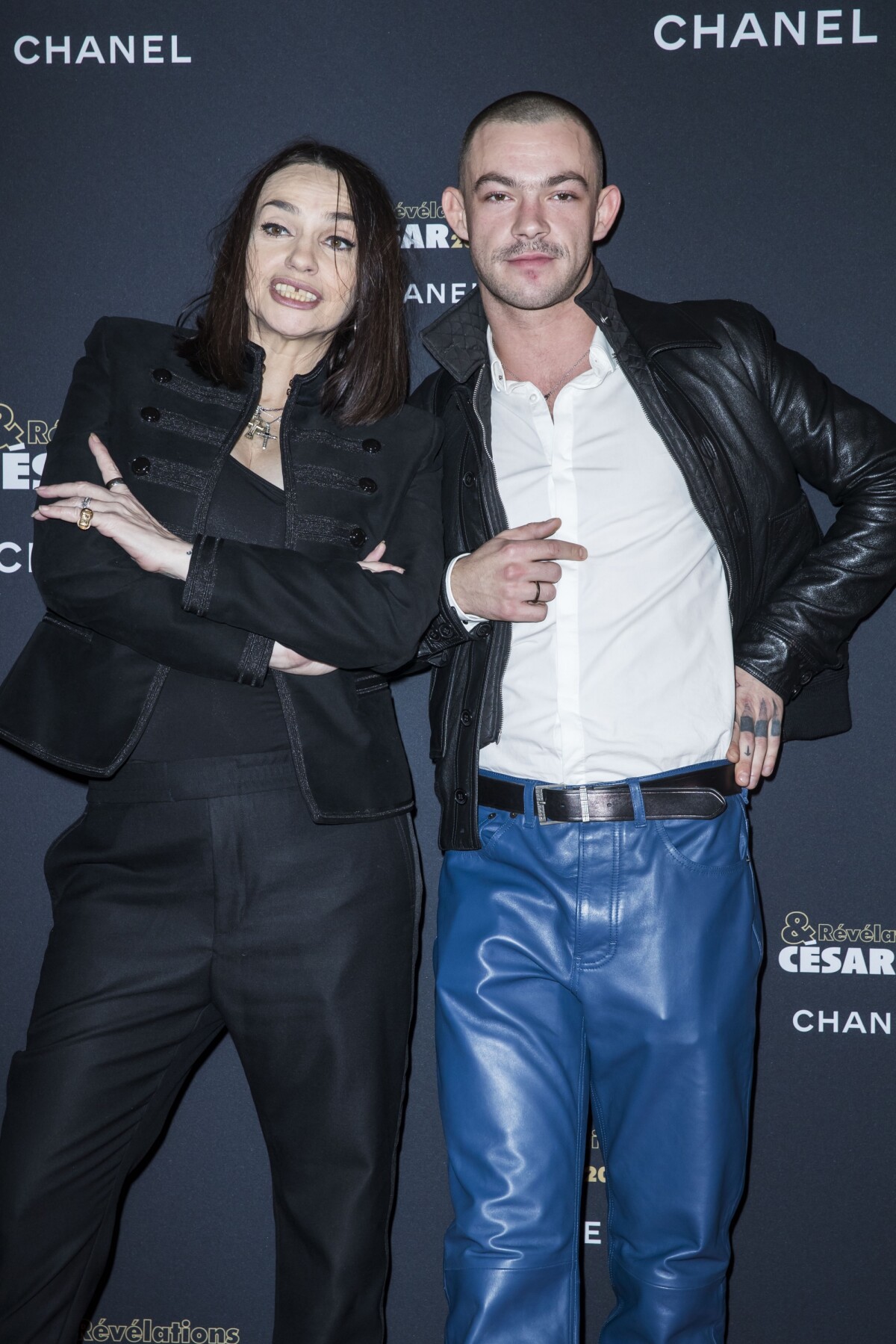 Photo : Béatrice Dalle et Félix Maritaud (Révélations César 2019 ...