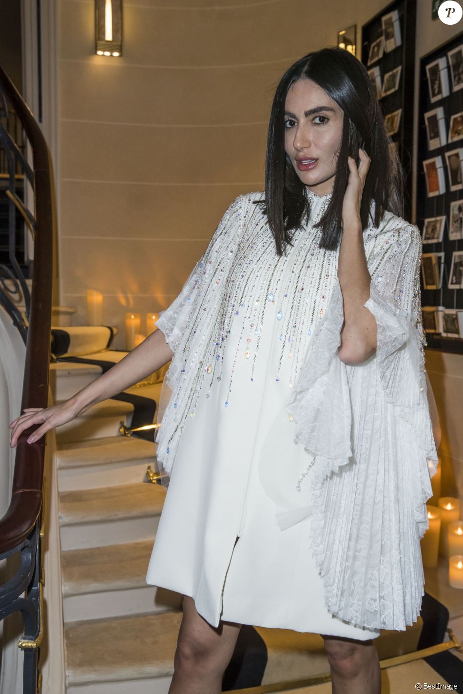 Diala Makki - Soirée de cocktail Boucheron Place Vendôme lors de la ...