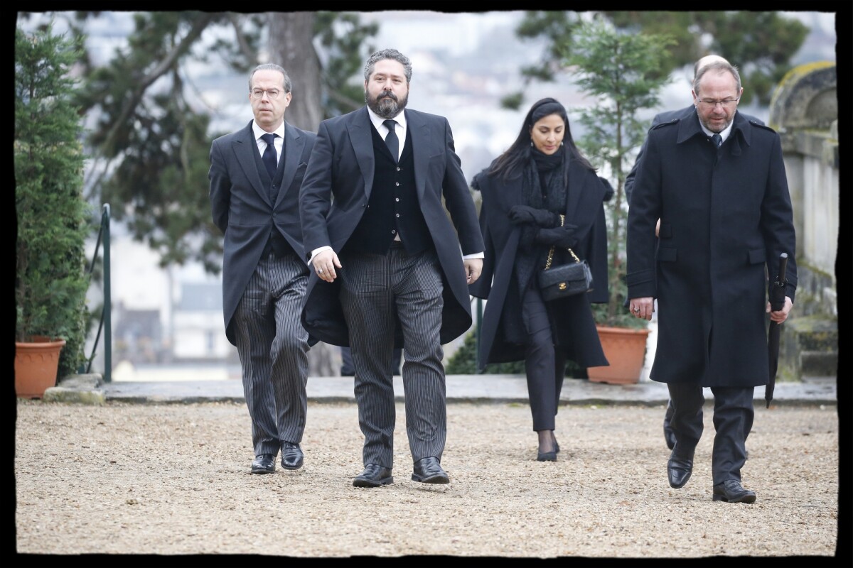 Photo : Membre de la famille de Russie - Obsèques du comte de Paris en ...