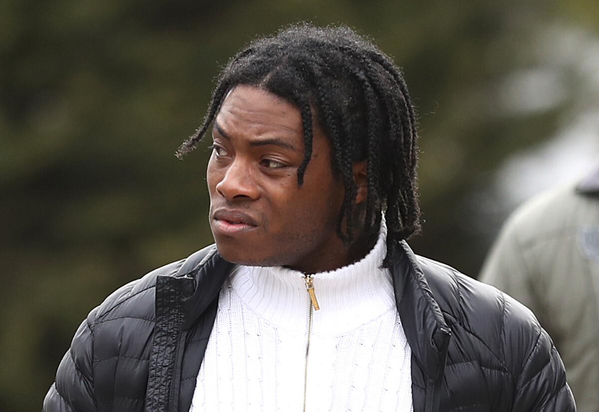 Photo : Ceon Broughton arrive au tribunal de Poole Magistrates le 23 ...