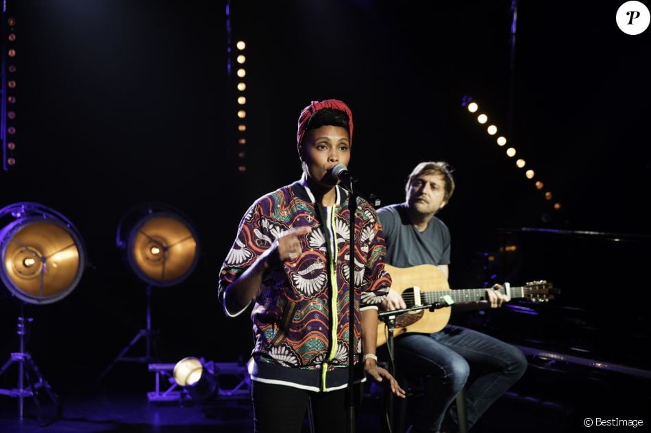 La chanteuse Imany - Concert Soyons des Heroïnes à Paris, France, le 3 ...